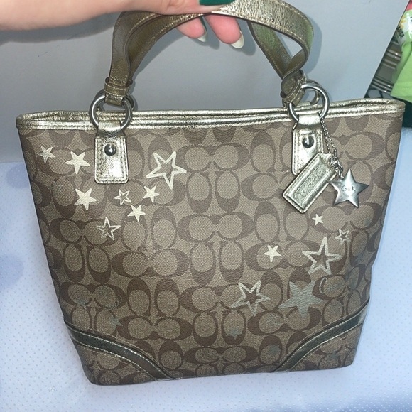 Coach | Bags | Coach Heritage Star Signature Tote | Poshmark